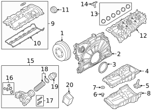 11428488578 - 2019-2020 BMW Oil Filter Housing (11-42-8-488-578) | BMW ...