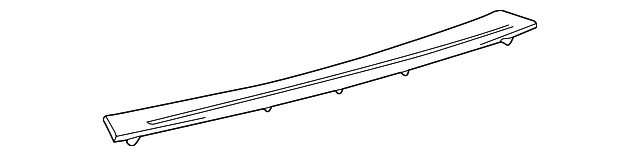 2018-2022 Toyota C-HR Upper Molding 76812-F4901 | Toyota Parts Center