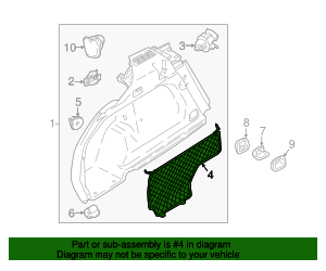 2018-2022 Volvo XC60 Cargo Net 31484109 | OEM Parts Online