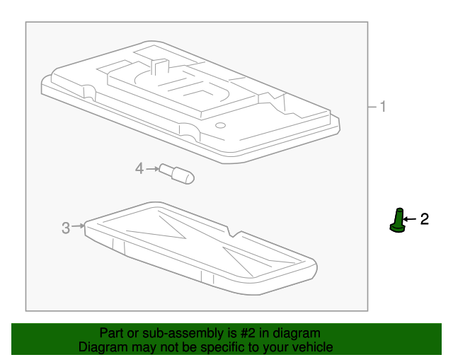 Genuine OEM Acura - Console Assembly Screw Part# 93913-14280 | Acura ...