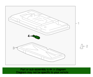 1986-2018 Acura Bulb (T10X31) (8W) 04110-SWA-305 | OEM Parts Online