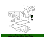 2006-2014 Ford Rear Main Seal F65Z-6310-A | TascaParts.com