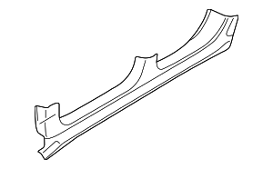 2005-2011 Audi Center Pillar & Rocker 4F5-809-847 | Genuine Audi Parts