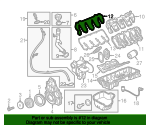 2010-2016 GM Valve Cover Gasket 12628569 GM | GMPartsDirect.com