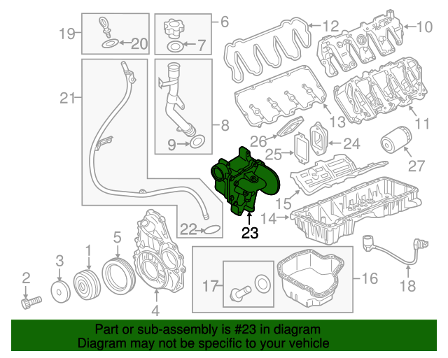 2010-2016 GM Oil Cooler 12649227 | QuirkParts
