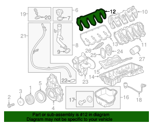 2010-2016 GM Valve Cover Gasket 12628569 | AutoNationParts.com