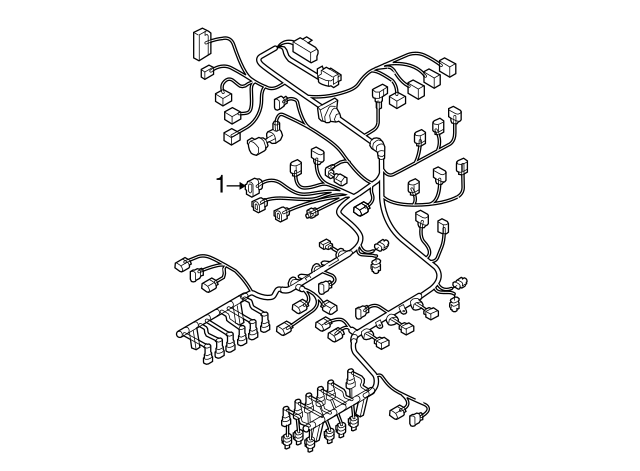 8K1-971-072-TA - Engine Harness 2013-2017 Audi | Audi OEM Parts
