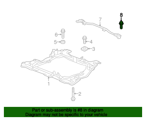 90801-S5A-000 - Bolt Flange (8X25) - 2003-2005 Honda Civic | Genuine ...