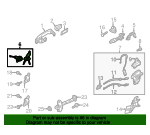 2014-2019 Kia Cylinder & Keys 81970-B2A00 | Genuine Kia Parts & Accessories