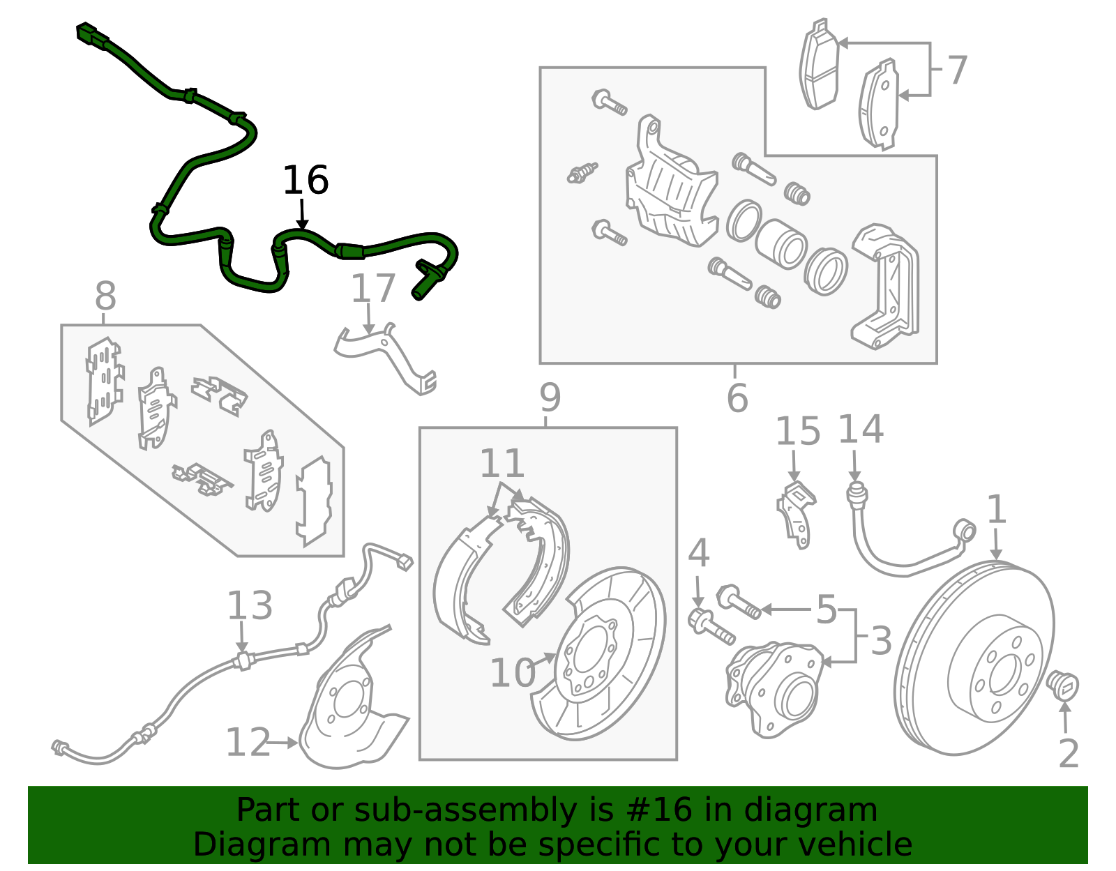 2021-2023 Nissan ABS Sensor 47900-4CB2B | Ziegler Nissan of Orland Park