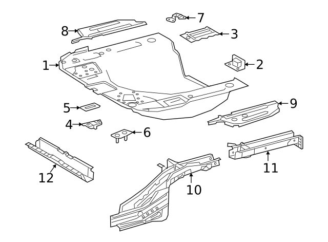 58316-02030 - Side Panel - 2020-2024 Toyota Corolla | OEM Genuine ...