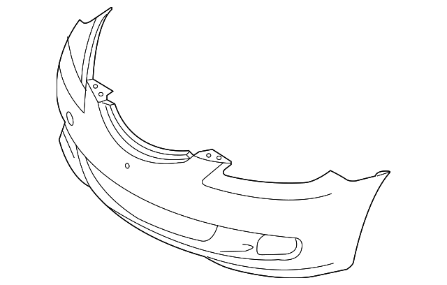 2004-2006 Mazda 3 Bumper Cover BN8F-50-031D-BB | Mazda Parts Advantage