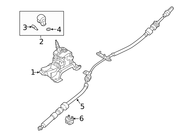 2019-2023 Mazda Shift Knob Spring BCKA-46-046 | Florida Mazda Parts