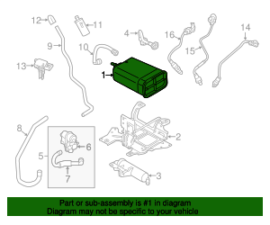 31405829 - Vapor Canister - 2015-2018 Volvo | Volvo OEM Parts Direct
