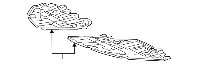 2016-2018 Lexus Under Cover 51442-06270 | OEM Parts Online