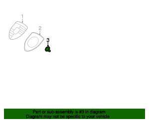 2005-2024 Porsche Emblem Nut WHT-004-974 | Porsche Marin