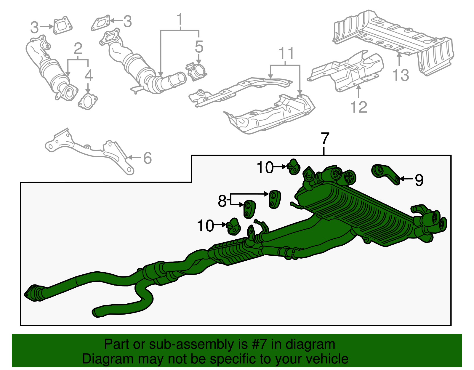 2016-2017 Chevrolet Camaro Exhaust Muffler with Exhaust Aftertreatment ...