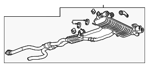 85590474 - F (S)Muffler - 2018-2024 Chevrolet Camaro | World Parts Direct