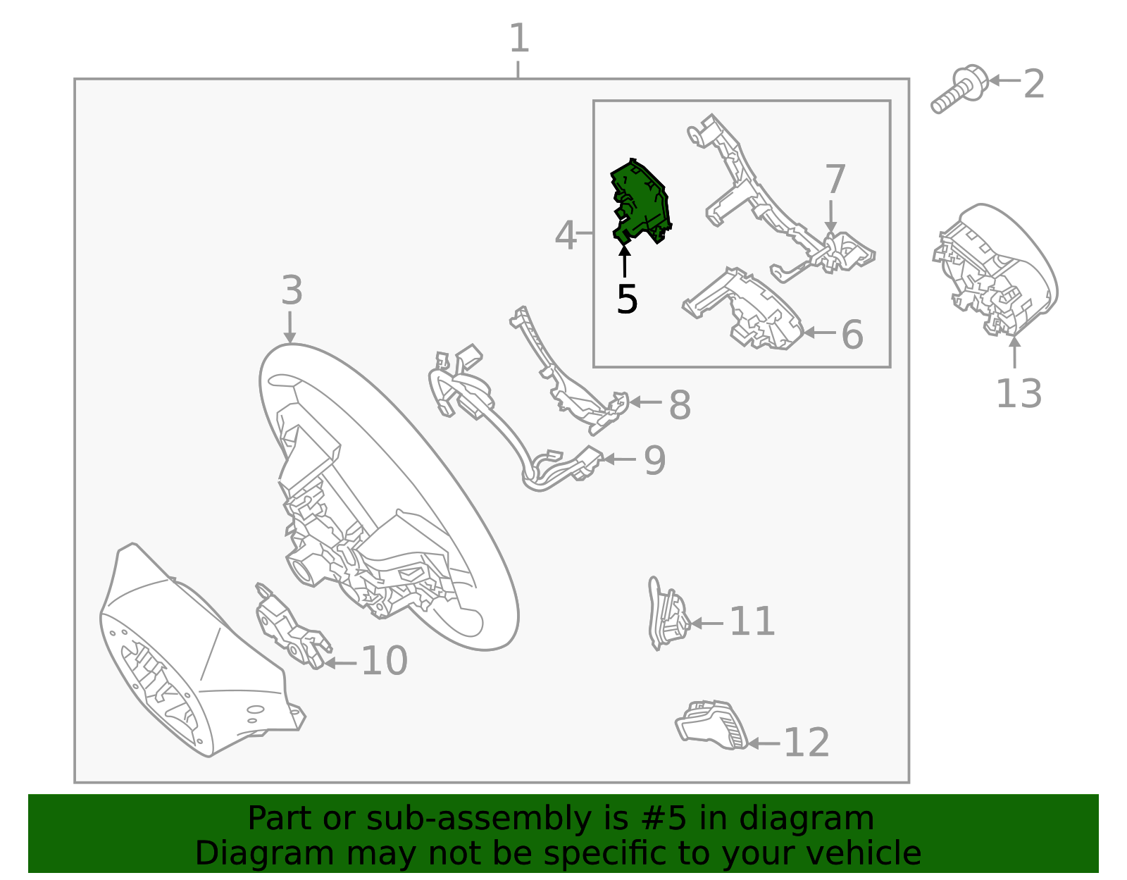 2017-2022 Kia Sportage | Remote Control | 96720-D9510 | Kia Auto Parts