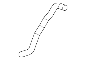2018-2022 GM Radiator Surge Tank Outlet Hose 84819082 | GMPartsDirect.com