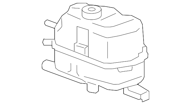 2018-2024 GM Radiator Surge Tank 84403735 GM | GMPartsDirect.com