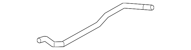 2018-2024 GM Radiator Surge Tank Overflow Hose 84819078 GM ...