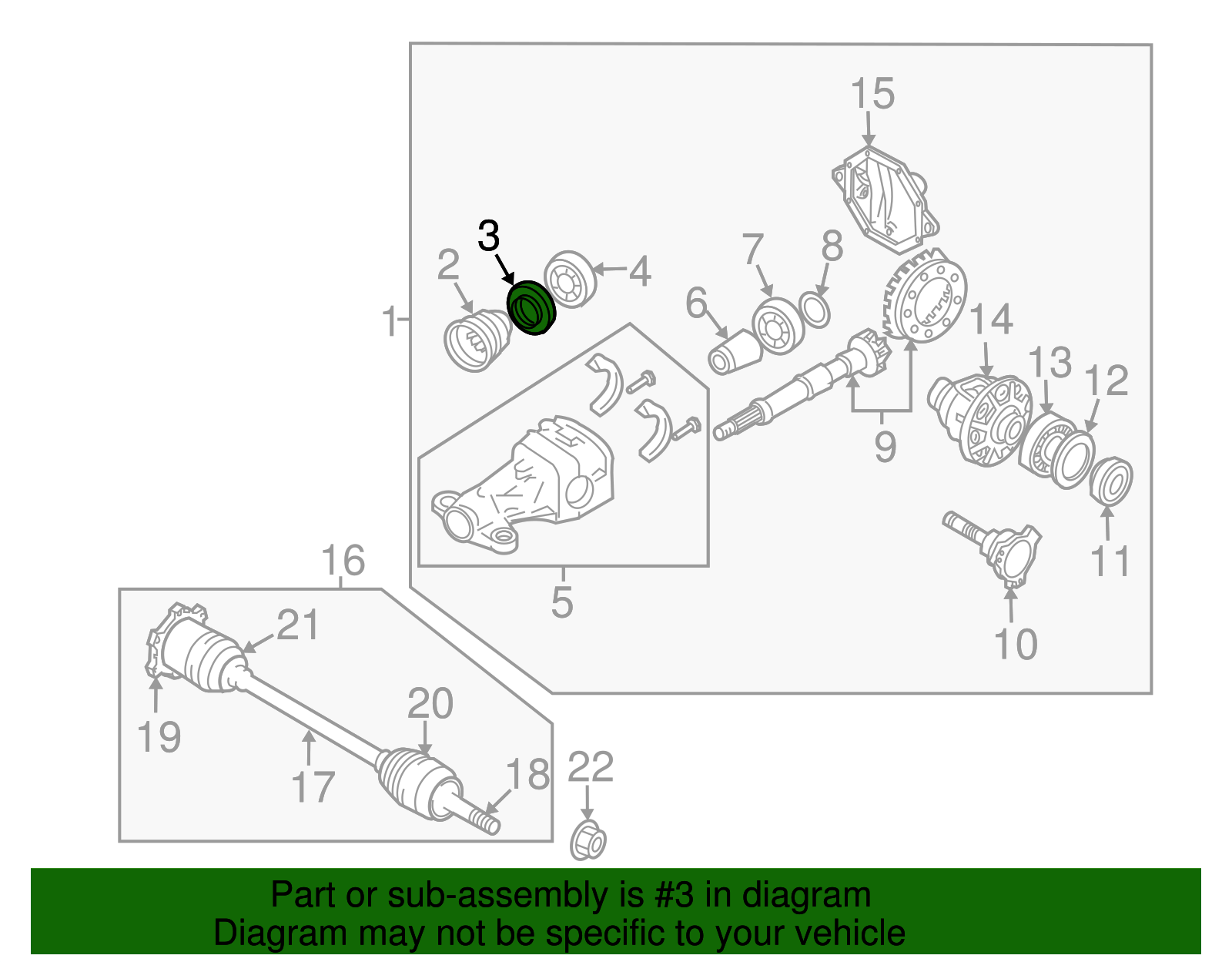 38189-P0117 - Seal 1996-2025 Nissan | Nissan Parts & Accessories Online
