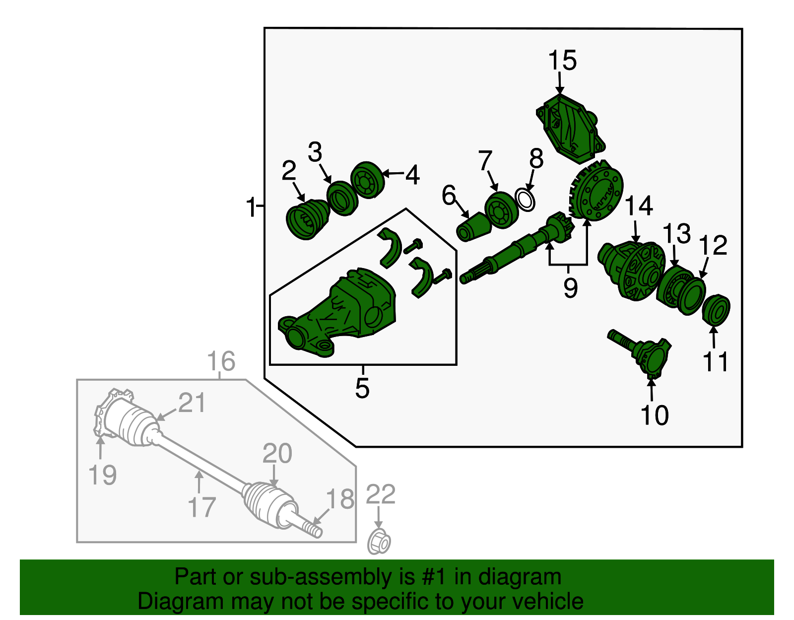 2009-2020 Nissan 370Z Differential Assembly 38301-EG53D | Kline Nissan