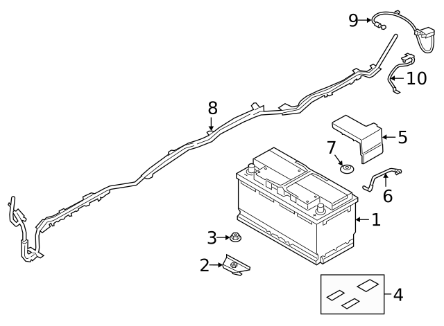 82163-WAA04 - Positive Cable - 2020-2023 Toyota GR Supra | Lithia ...