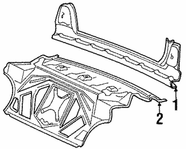 Genuine BMW 41-34-1-973-698 | Rear Body Panel | FREE Shipping on Most ...