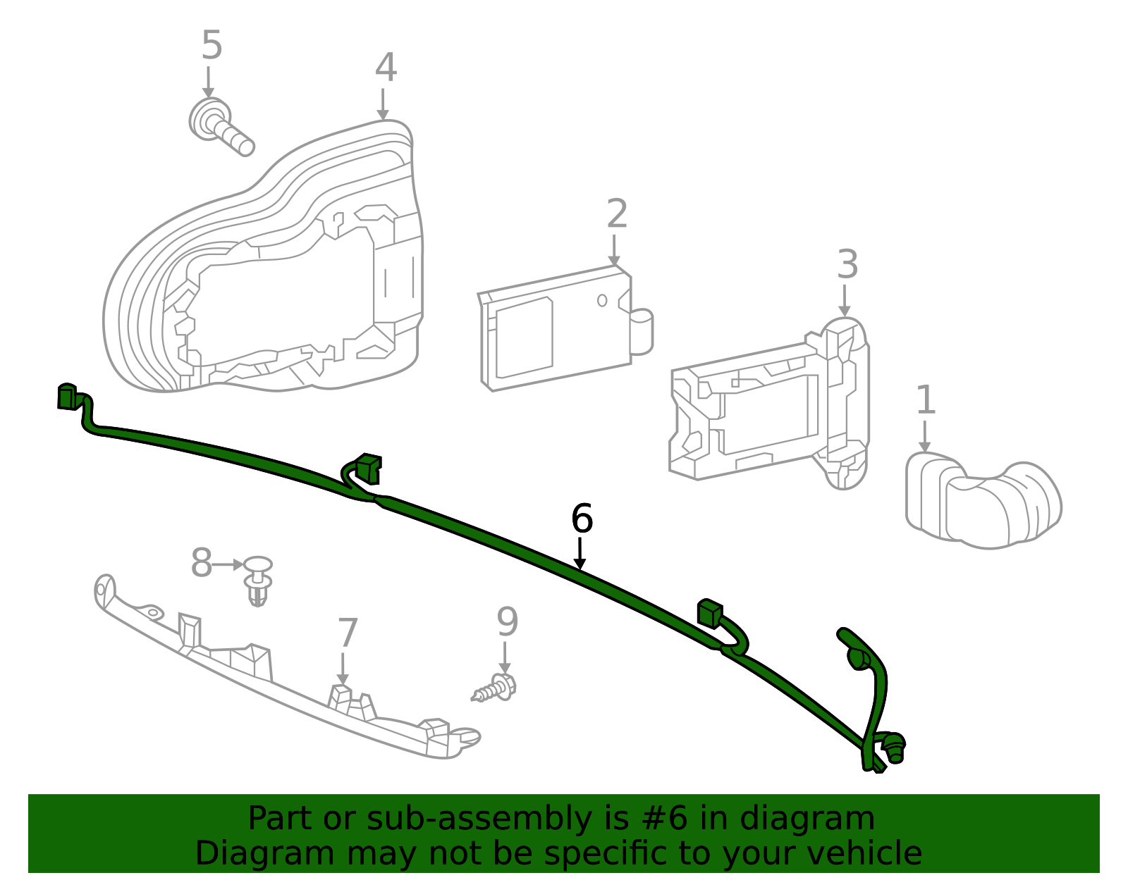 32165-TG7-A50 - Parking Aid Switch 2016-2018 Honda Pilot | AutoNation Parts