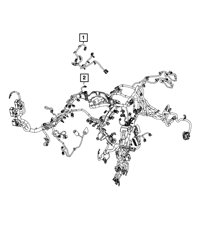 2023 Ram 3500 Engine Wiring 68550540AA | Mopar eStore