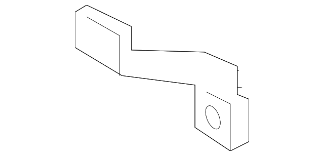 2015-2017 Hyundai Sonata Impact Bar Upper Bracket 86634-C2100 | QuirkParts