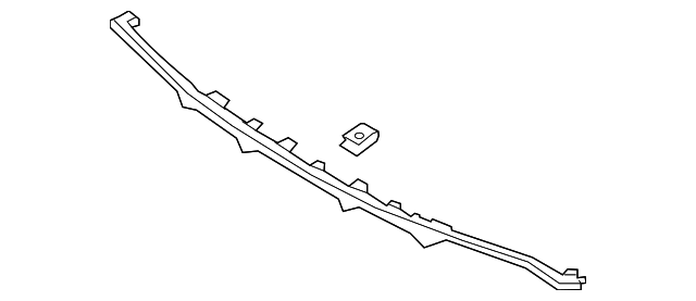 Genuine OEM Lower Cover Part# 86612-C2000 Fits 2015-2017 Hyundai Sonata ...