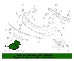2015-2017 Hyundai Sonata Under Cover 86698-C2000 | OEM Parts Online