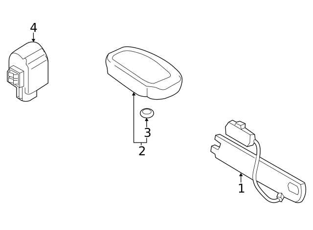 95440-P2000 - Keyless Entry Transmitter 2021-2024 Kia Sorento | Kia ...