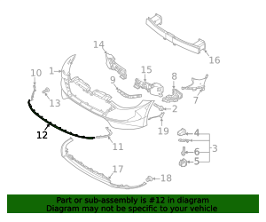 86569-L0160 - Center Molding - 2020-2021 Hyundai Sonata | World OEM ...