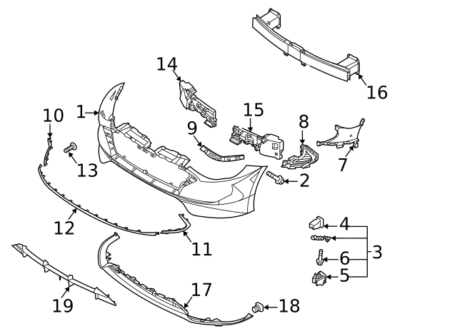 86510-L0000 - Bumper Cover - 2020-2021 Hyundai Sonata | World OEM Parts ...
