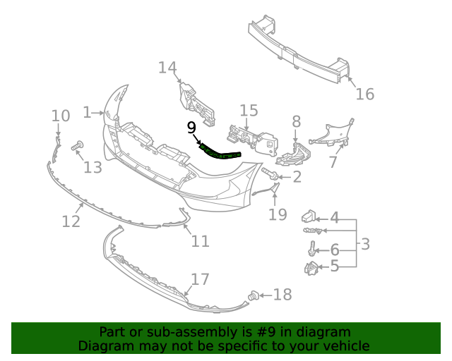 865B2-L0000 - Upper Bracket - 2020-2021 Hyundai Sonata | World OEM ...