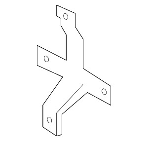 86617-1W000 - Upper Bracket 2012-2017 Kia Rio | Kia.Parts Store