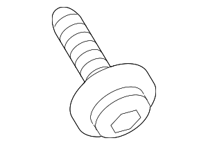 12442-05207K - Side Retainer Screw 2012-2017 Kia Rio | Kia.Parts Store