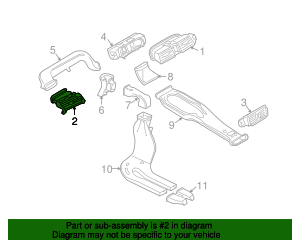 Genuine BMW 64-22-6-910-731 | Outer Grille | FREE Shipping on Most ...
