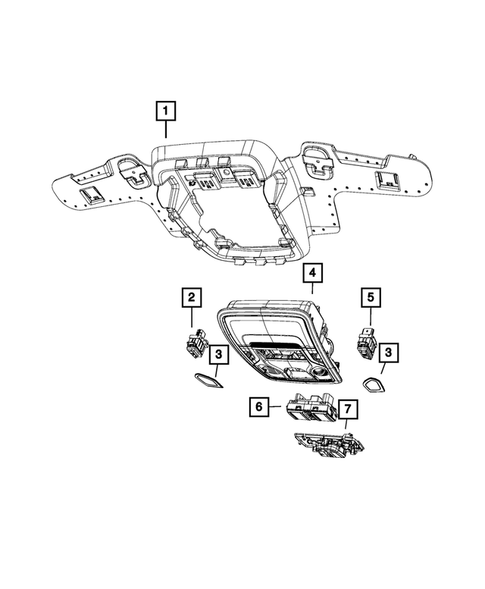 Consoles for 2019 Ram 1500 | DodgeParts.com