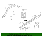 2003-2022 Nissan Rocker Molding Grommet 76848-AL500 | GetOEMParts.com