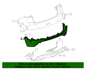 2021-2023 Chevrolet Trailblazer Front Bumper Lower Fascia 42764091 ...