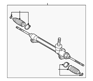 2013-2018 Lexus Steering Gear 45510-33050 | OEM Parts Online