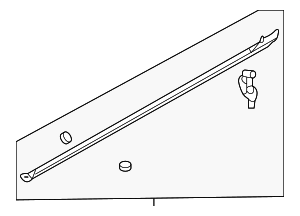2006-2008 Kia Optima Rocker Molding 87752-2G000 | OEM Parts Online