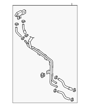 2009-2010 Volkswagen Touareg Hose & Tube Assembly 7L6-131-552-AF | VW ...