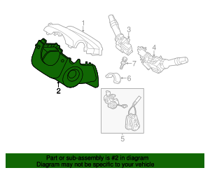 84850-1U000VA - Lower Column Cover 2011-2013 Kia Sorento | Kia.Parts Store