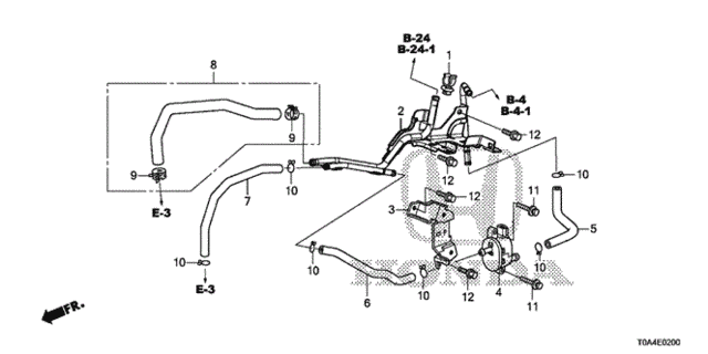 36165-REZ-A00 - Tube, Purge Control Solenoid In - 2010-2014 Honda CR-V ...